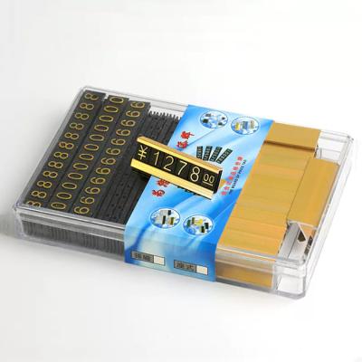China AaL-49-17 S Custom Retail Price Display Tags Removable With Metal Base for sale