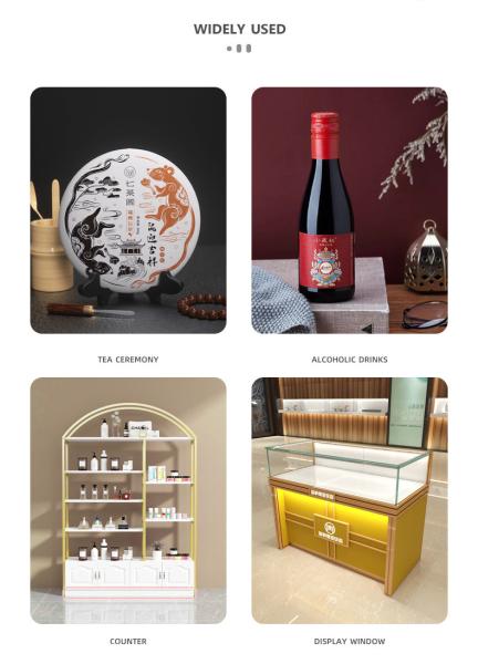 Quality Adjustable Supermarket Price Tags on Wooden Base 69X30mm for sale