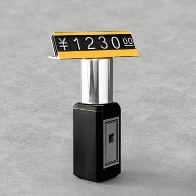 China AaL-49-17 S Metal Base Plastic Price Tag Cubes For Watches Jewelry Stores for sale