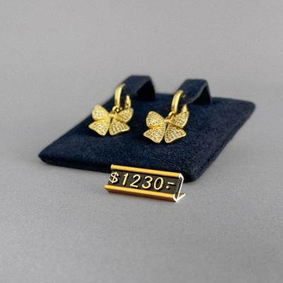 China Mini Plastic Pricing Tags Customized 2.3x0.8cm with Metal Base for sale