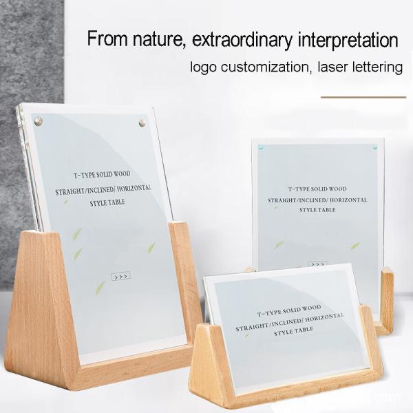 Quality Transparent Vertical Mail Organizer Acrylic Price Display Stands Customized for sale
