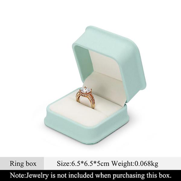 Quality BPU03 PU Leather Square Luxury Gift Box Set For Jewelry Display And Packaging for sale