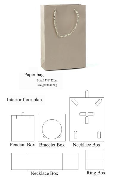 Quality PU Leather Fabric Gold Ring Packaging Box Customized With Statin Lining for sale