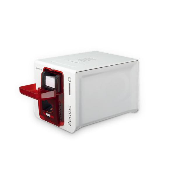 Quality Single Sided Desktop Plastic Card Printer Compact Space Saving for sale