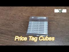 5x3mm abs self-adhesive jewelry price tags 3000 pieces
