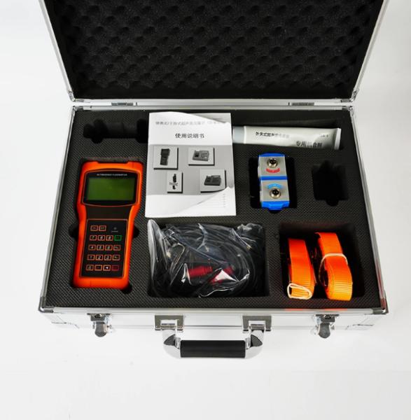 Quality 24V Portable Water Flow Meter Doppler Flow Meter Remote Monitoring DN50-DN700 for sale