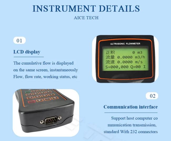 Ultrasonic flow meter industrial application