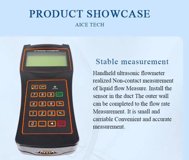 Ultrasonic flow meter measurement accuracy