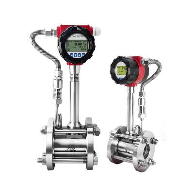China DN200 Air Vortex Flow Sensor Digital Vortex Type Flow Transmitter For Industrial Air Measurement for sale
