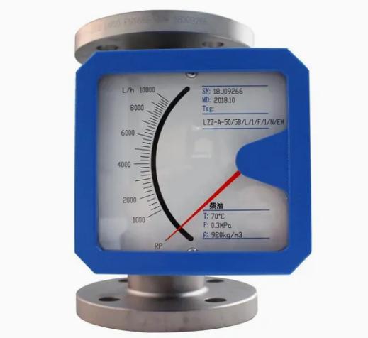 Quality DN80 Metal Tube Rotameter Robust SS304 SS316L FEP Titanium Wetted Parts for sale