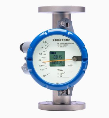 China Advanced DN150 Metal Tube Rotameter Magnetic Coupling Accurate Flow Design for sale