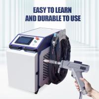 China Hand Held Portable Laser Welding Machine 1500W Fiber Laser Source for sale