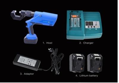 China Electric Rechargeable Self piercing Rivet Gun for sale for aluminum alloys car body for sale