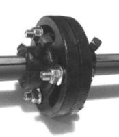 China Cast Iron Adjustable Coupler 1 1/4