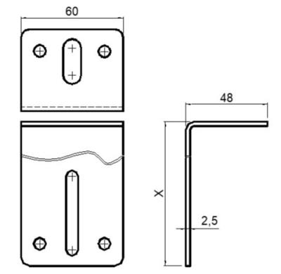 Cina La pista di porta d'acciaio galvanizzata del garage inquadra con spessore di 2.5mm in vendita
