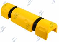 China 450mm Impact Absorption Solution High Polymer Warehouse Rack Protectors for sale