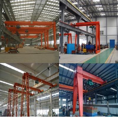 China Supply BMH type single-girder gantry crane, double girder gantry crane, electric hoist gantry crane for sale