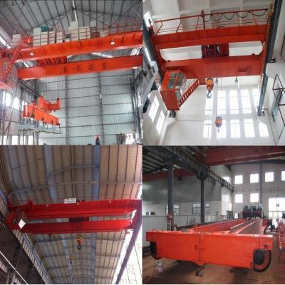 China QD type electromotive double girder crane, bridge crane is slow for sale