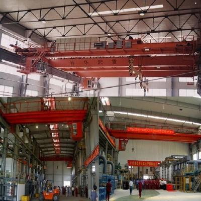 China QD electric double beam crane bridge crane 15t crane for sale