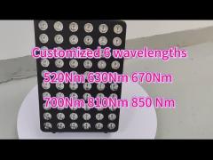 Stehende Infrarot-Gerät für Gesichtspflege 660nm 850nm Phototherapie Panel LED Rotlicht Therapie Maschine PDT-Einheit