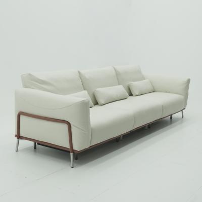 China Dual Motor Modern Design Recliner Sofa Zero Wall Leather Power Reclining Sofa for sale