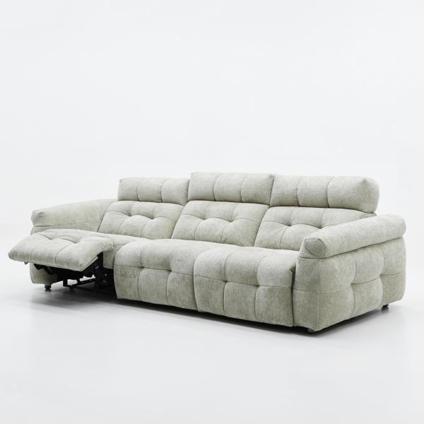 Quality Electric Control Powered Modern Recliner Sofa Comfortable Simple Style for sale