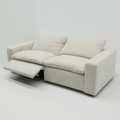 China Minimalist Two Seat Power Reclining Sofa With Adjustable Headrest OEM Service for sale