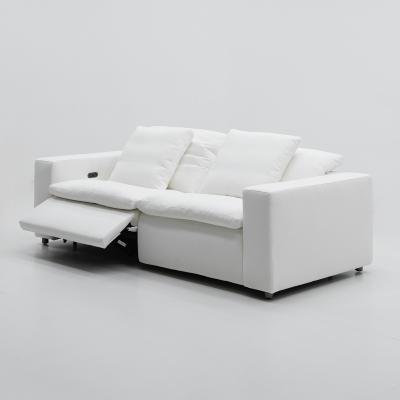China Premium Modern Recliner Sofa | Silent Motor & Extra Deep Seat Comfort for sale