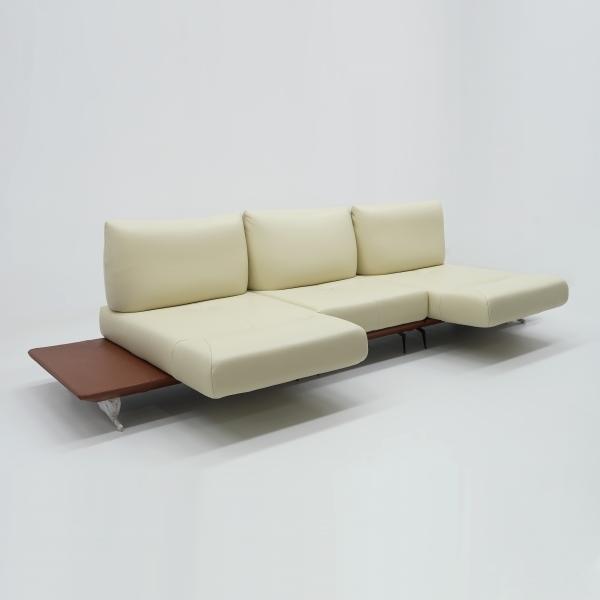 Quality Luxury Style Dual Directional Sofa Rotating Seat Sofa For Modern Living Room for sale