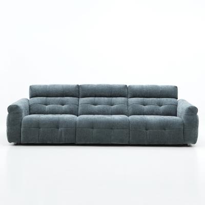 China High Back Modern Fabric Recliner Sofa Cloud Like Sitting Zero Wall Design OEM Logo for sale