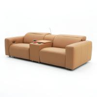 Quality Luxury Style Modern Home Cinema Sofa Adjustable Headrest Theater Recliner Sofa for sale