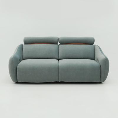 China Adjustable Headrest Modern Recliner Sofa European Standard Power Recliners Multi Color for sale