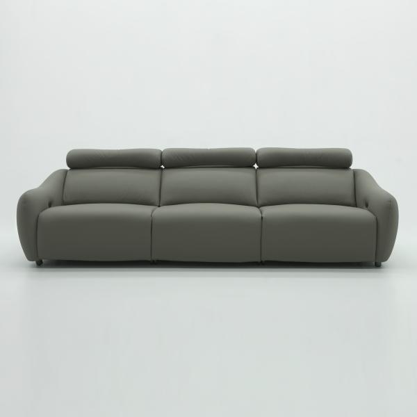 Quality Modern Recliner Sofa with High Density Foam Cushion Support for sale