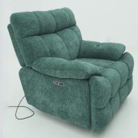 Quality Soft Fabric Electric Recliner Chair Power Lounge Chair With Memory Foam Support for sale