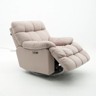 China Custom Dimension Power Rocking Recliner Chair With Foam Cushion Low MOQ for sale