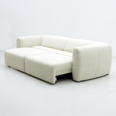 China Custom Color Electric Sofa Bed Leather Fabric Modern Sliding Sofa Space Saving Design for sale