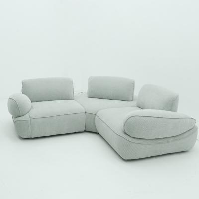 China Luxury Style Power Sectional Couch Adjustable Depth Modern Recliner Sofa Custom Size for sale