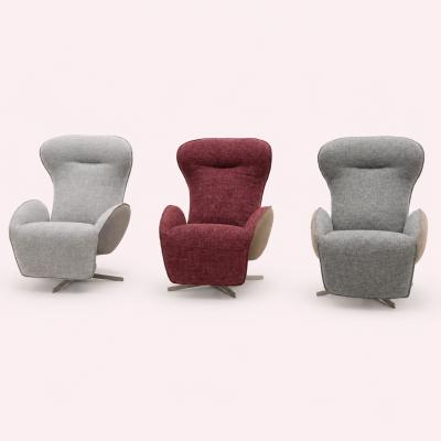 China KD Design Modern Swivel Electric Recliner Chair Space Saving Lounge Recliner for sale