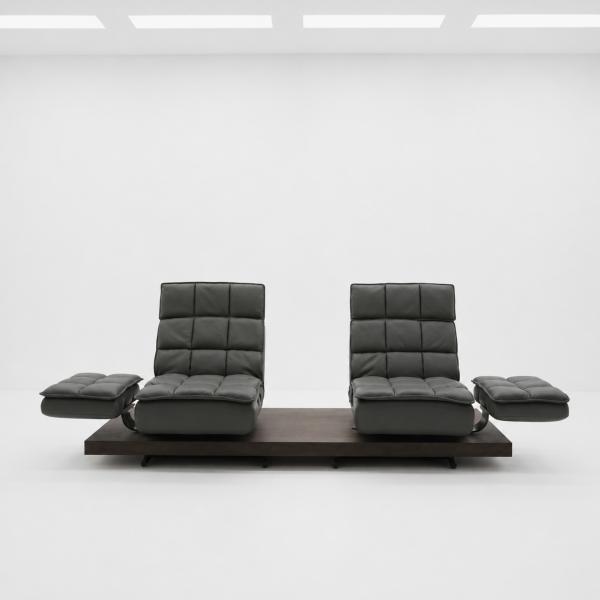 Quality Multifunctional Swivel 2 Seater Sofa With Adjustable Backrest And Adjustable for sale