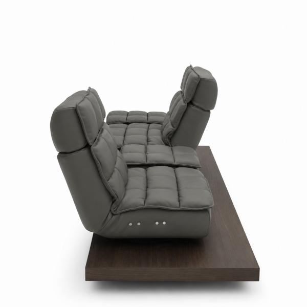 Quality Multifunctional Swivel 2 Seater Sofa With Adjustable Backrest And Adjustable for sale
