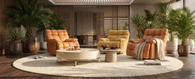 China Electric Modern Recliner Chair With High Resilience Foam Space Saving Design for sale