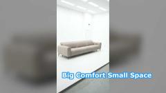 Contemporary Modern Recliner Sofa With Power Reclining And Ergonomic Design