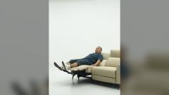#H05
Modern Recliner Sofa Cloud Comfort Zero Wall