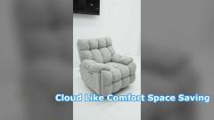 Ergonomic Minimalist Modern Recliner Chair Electric Lounge Chair Scratch Resistant