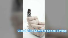 Custom Dimension Power Rocking Recliner Chair With Foam Cushion Low MOQ