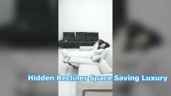 Modern Recliner Sofa Space Saving Design