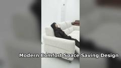 Luxury Single Recliner Chair with Smooth Motor & Thick Seat Cushion