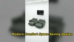 Quiet Motor 2 Seater Cinema Recliner Sofa Multi Functional With Cup Holder OEM Size