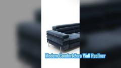 Modern Zero Wall Power Recliner Sofa for Small Spaces