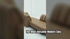 Modern Recliner Sofa Versatile Luxury Living Room Design